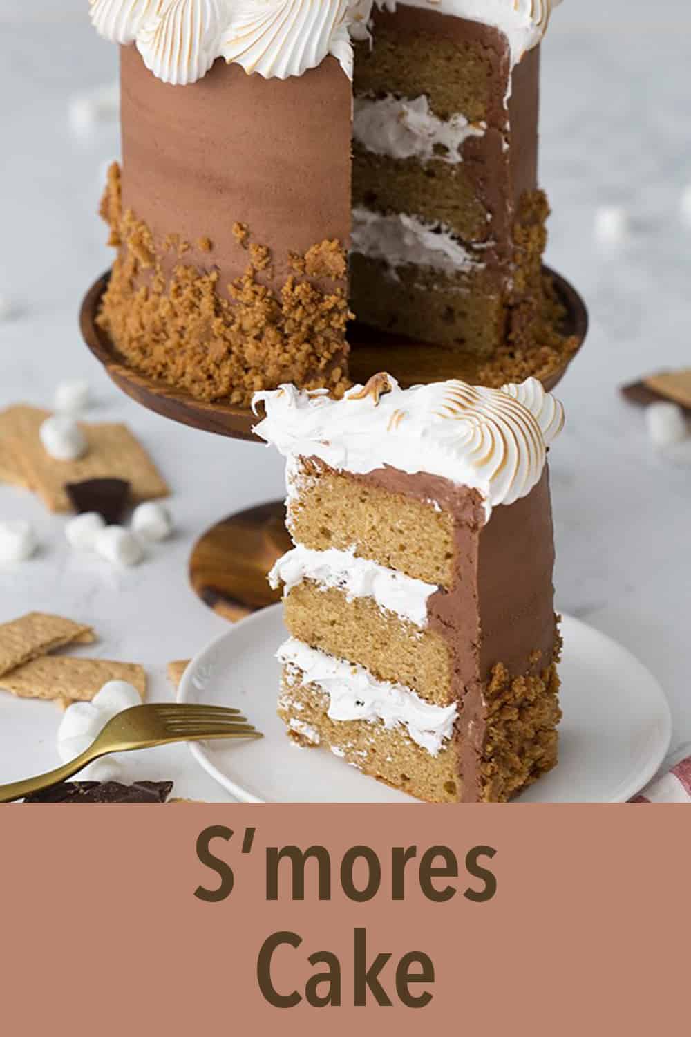 S'mores Cake - Preppy Kitchen