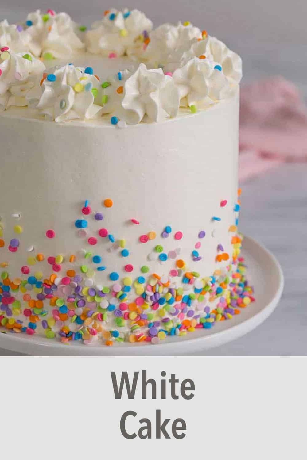 White Cake Recipe - Preppy Kitchen
