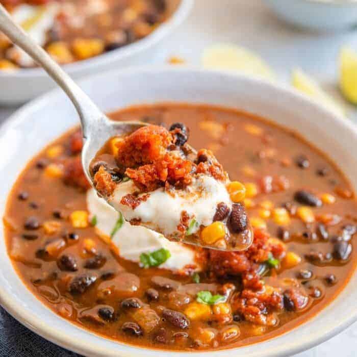Black Bean Soup - Preppy Kitchen