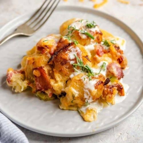 Tater Tot Casserole - Preppy Kitchen