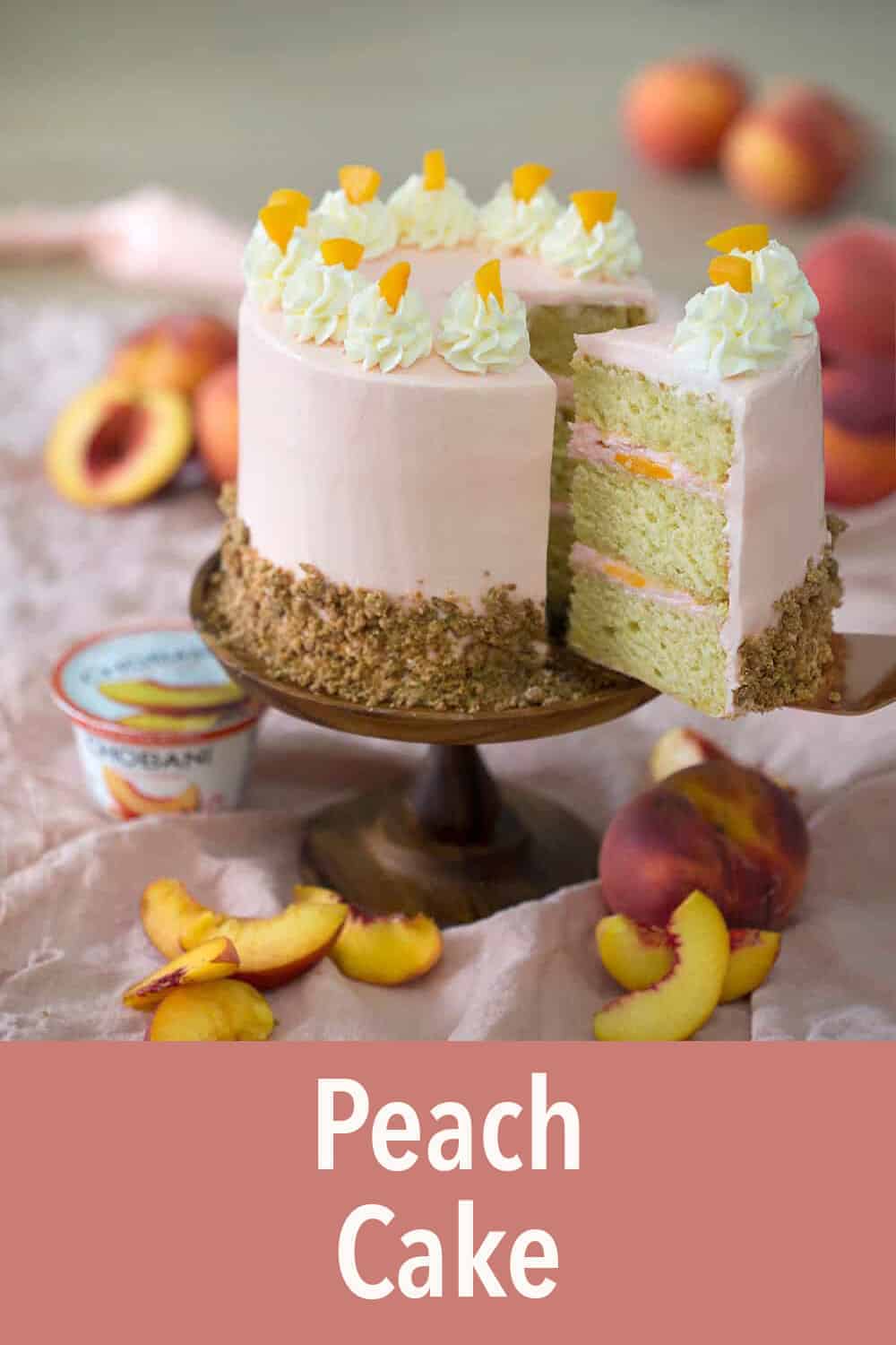 Peach Cake - Preppy Kitchen