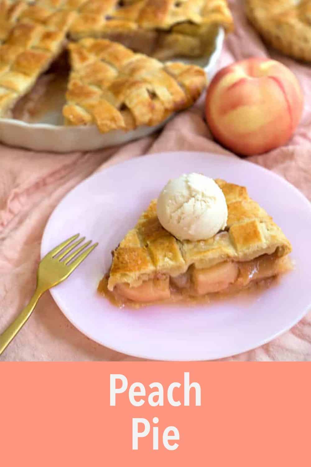 Peach Pie Recipe - Preppy Kitchen