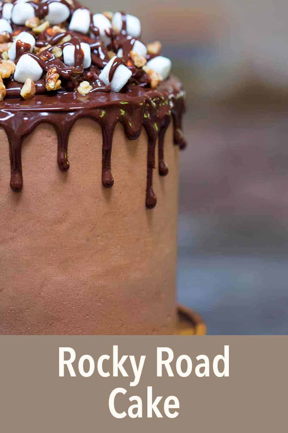 Rocky Road Cake - Preppy Kitchen