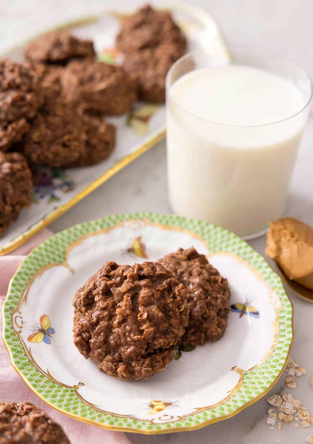 Super Easy No-Bake Cookies - Preppy Kitchen