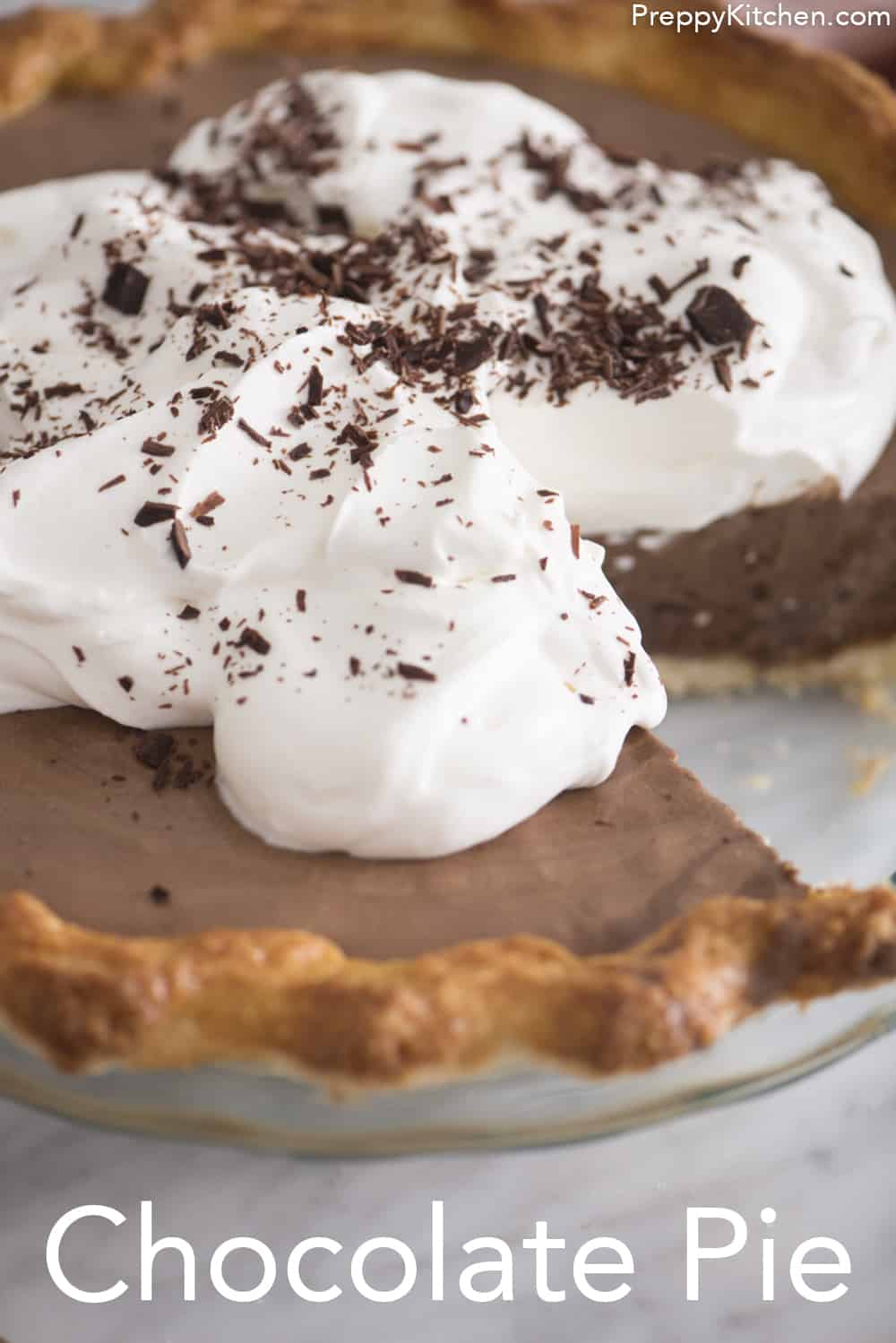 Chocolate Pie - Preppy Kitchen