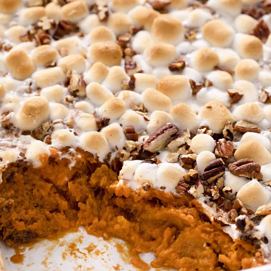 Sweet Potato Casserole - Preppy Kitchen