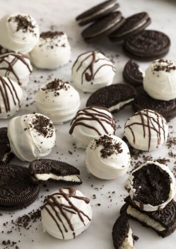 Easy Oreo Balls (3-Ingredients!) - Preppy Kitchen