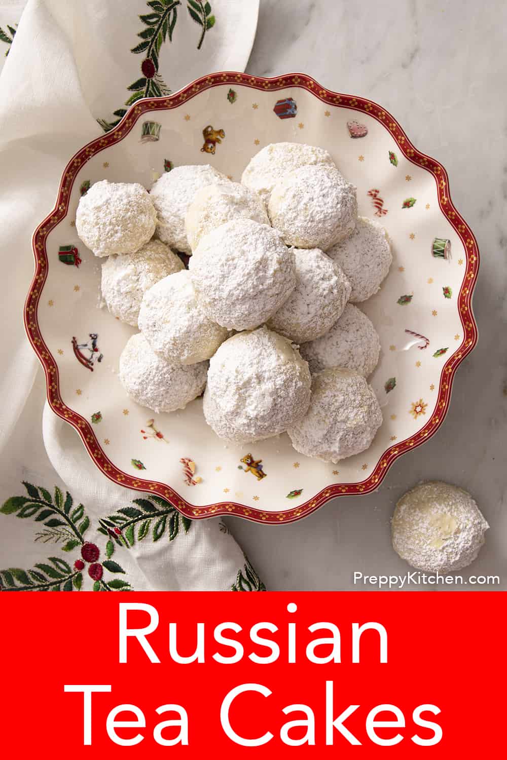 Russian Tea Cakes - Preppy Kitchen