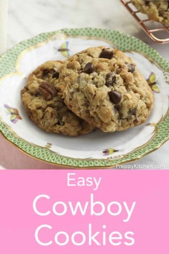Cowboy Cookies - Preppy Kitchen