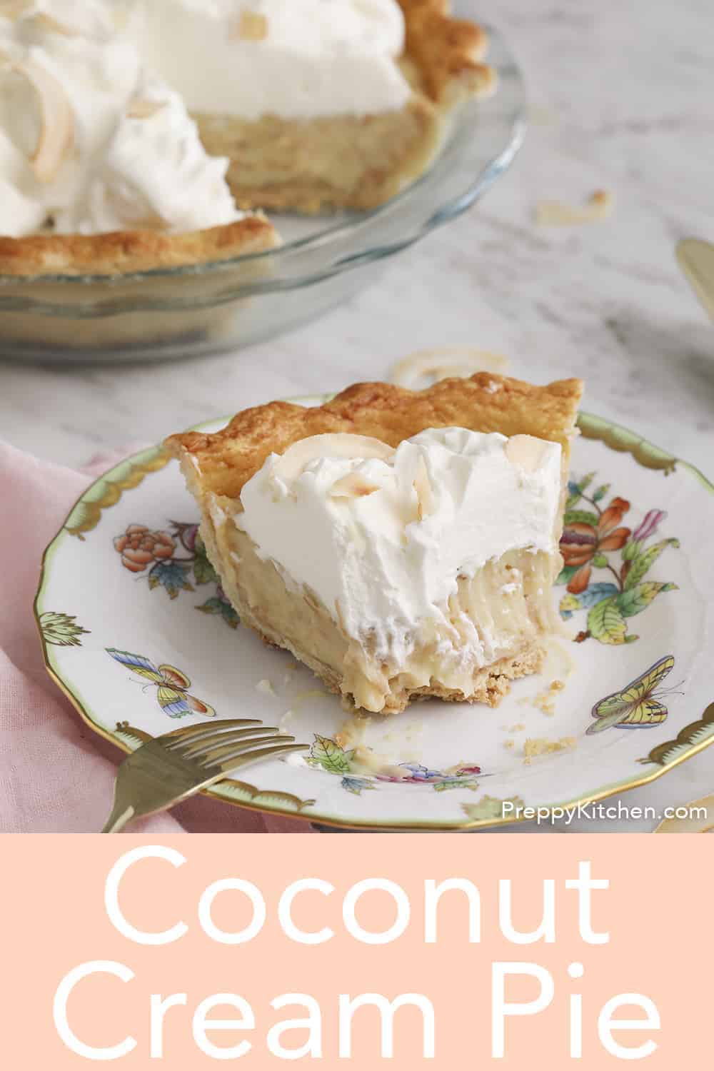 Coconut Cream Pie - Preppy Kitchen