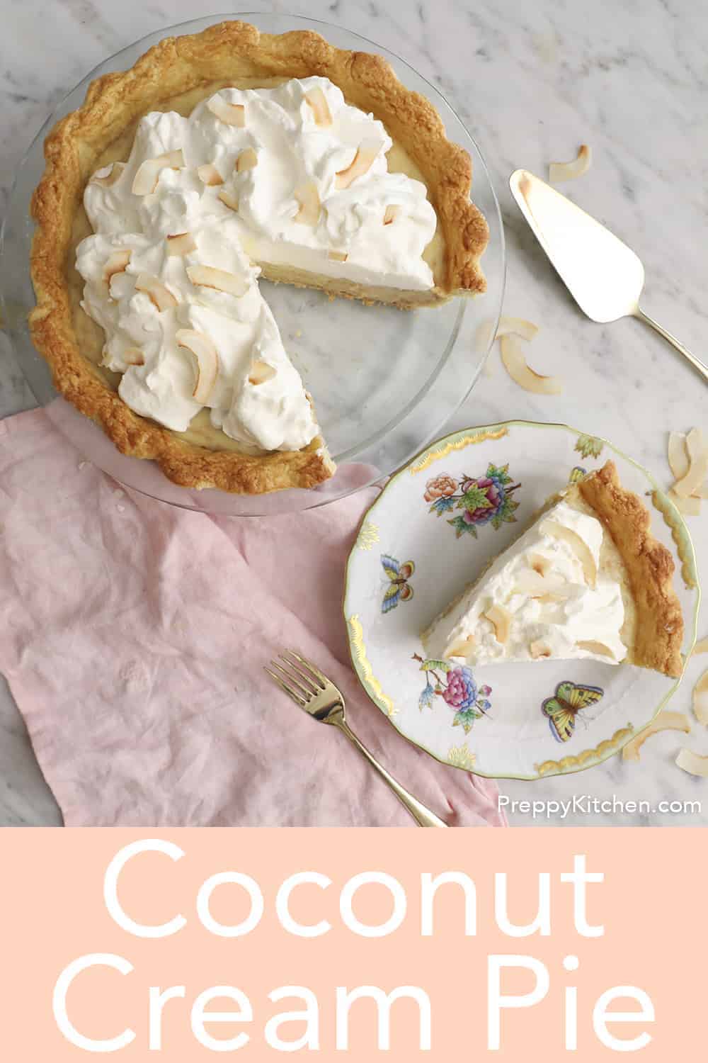 Coconut Cream Pie - Preppy Kitchen