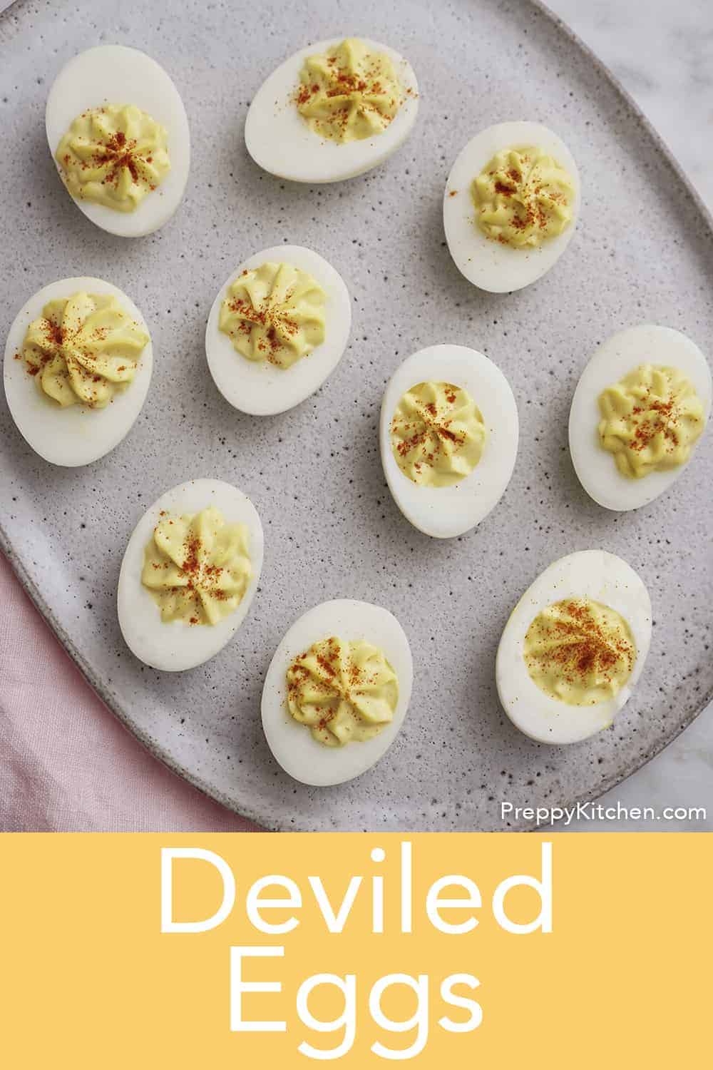 Deviled Eggs - Preppy Kitchen