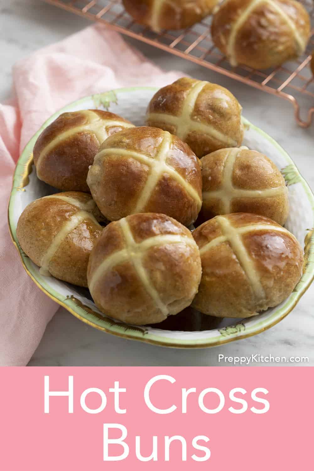 Hot Cross Buns - Preppy Kitchen