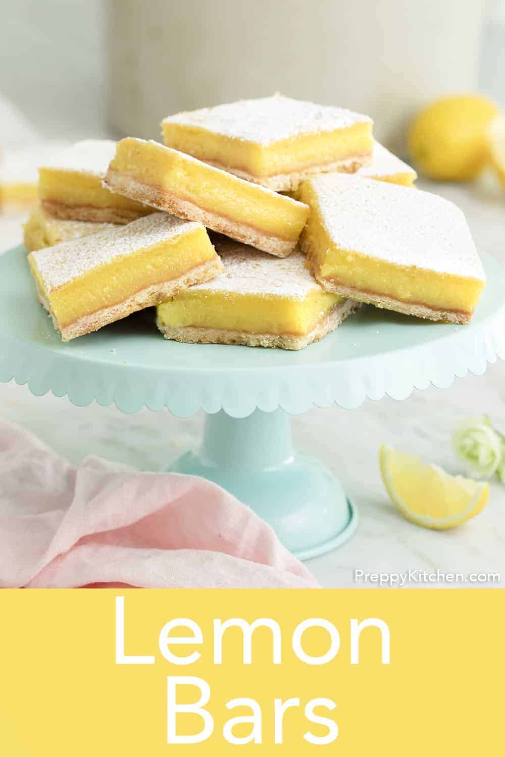 Lemon Bars - Preppy Kitchen