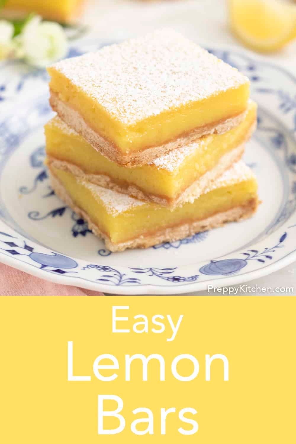 Lemon Bars - Preppy Kitchen