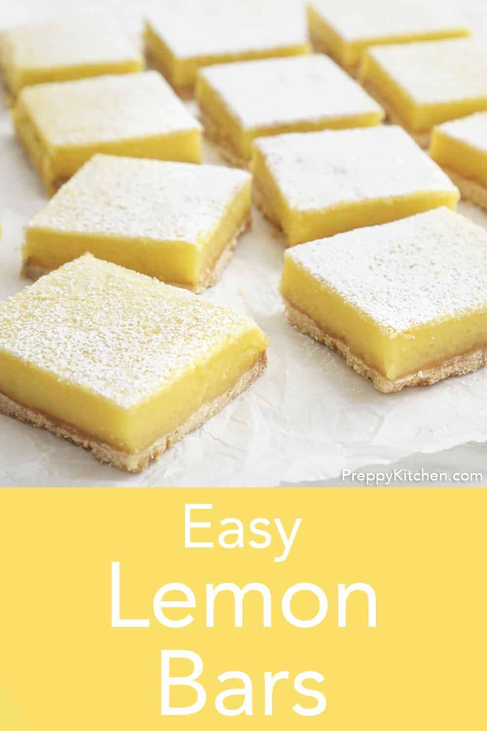 Lemon Bars - Preppy Kitchen