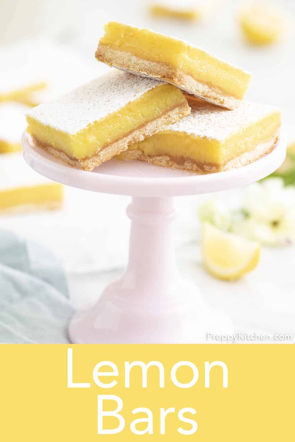 Lemon Bars - Preppy Kitchen