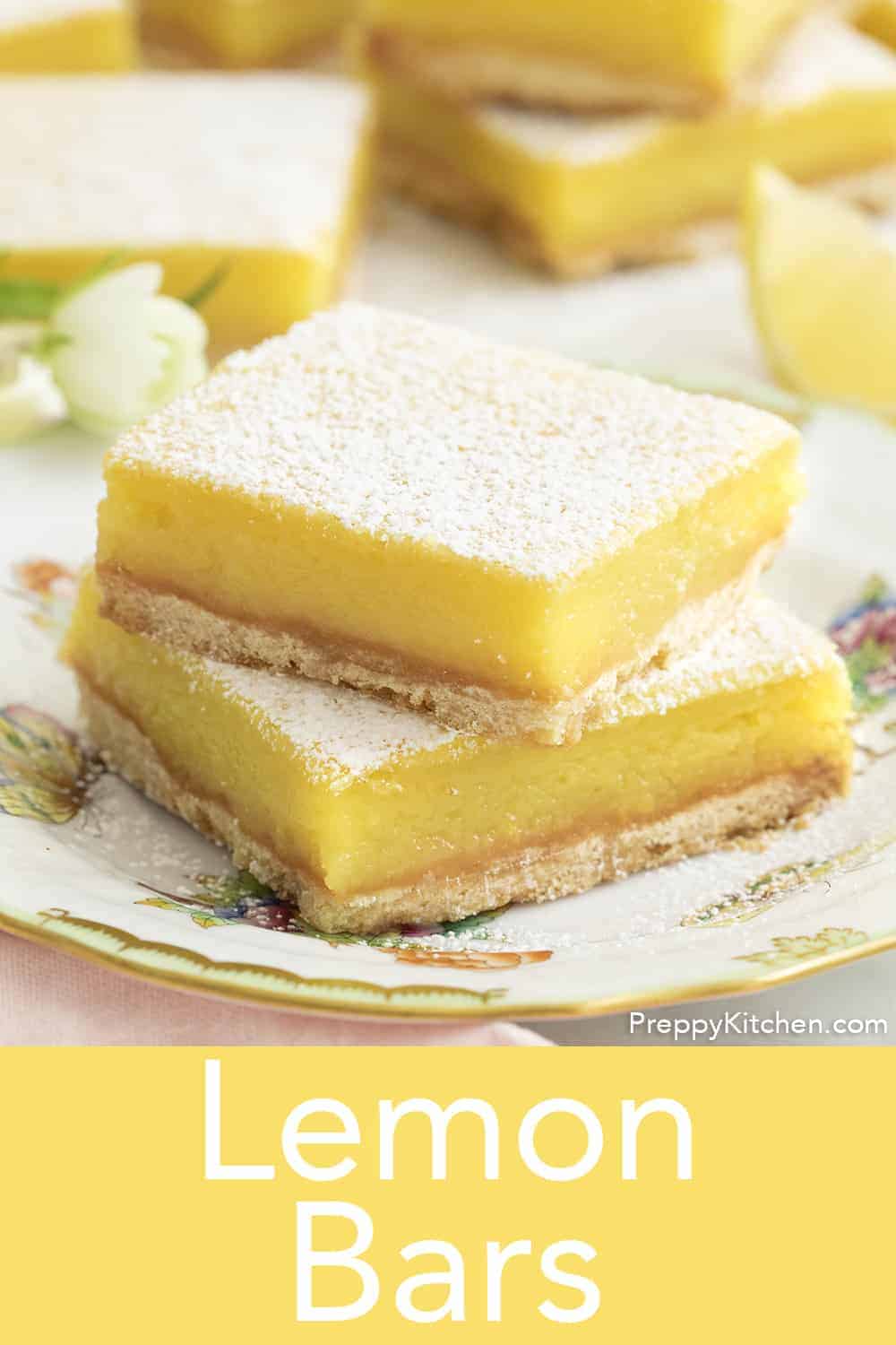 Lemon Bars - Preppy Kitchen