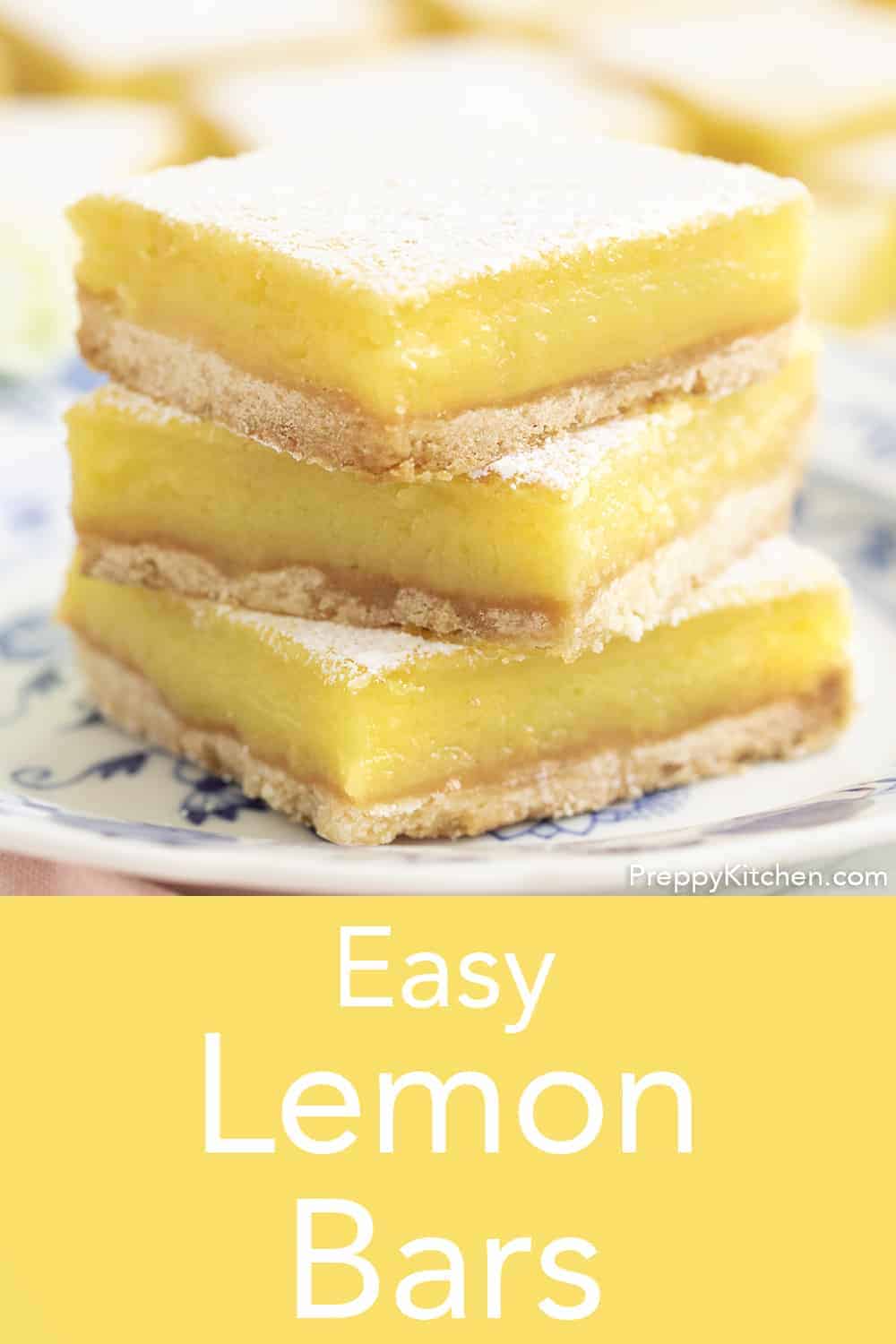 Lemon Bars - Preppy Kitchen