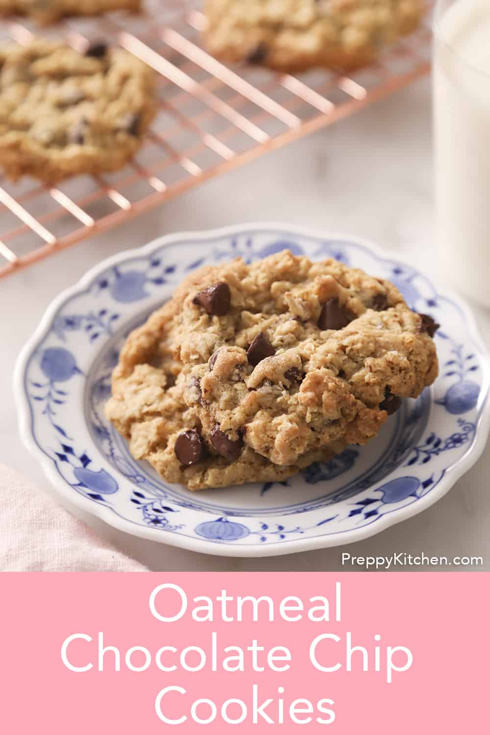 Preppy Chef Oatmeal Chocolate Chip Cookies at Alesia Lehr blog