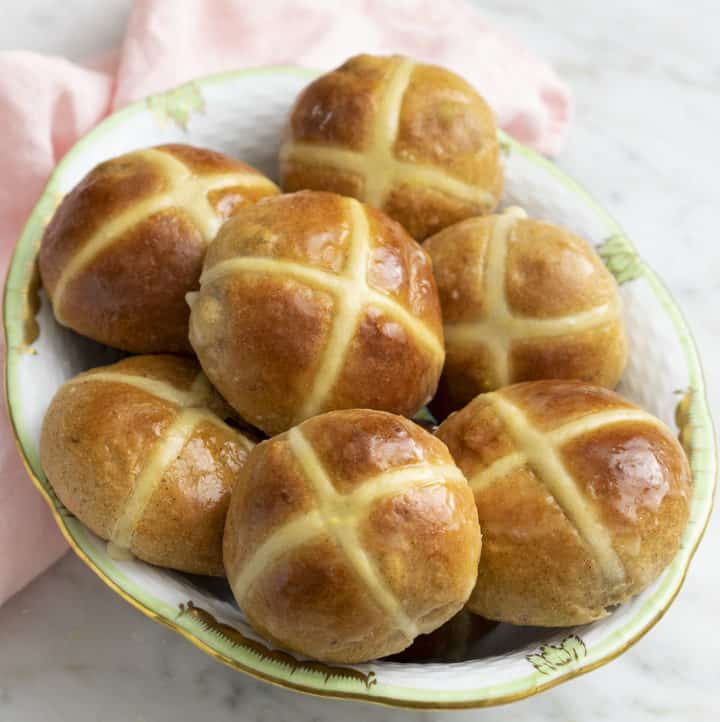 Hot Cross Buns - Preppy Kitchen