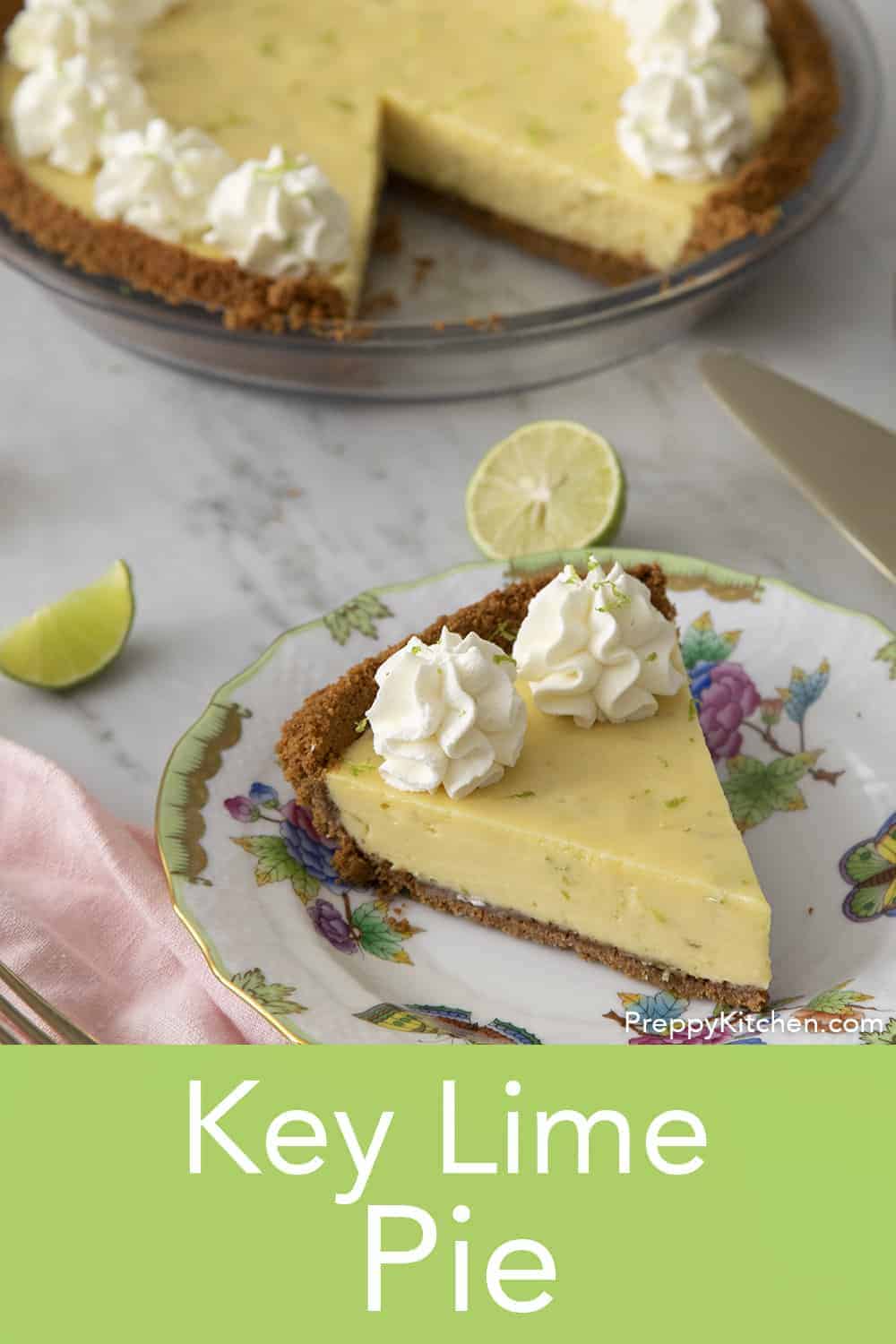 Key Lime Pie - Preppy Kitchen