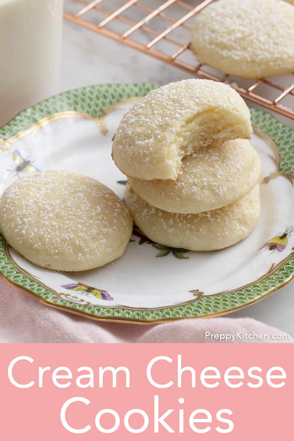 Cream Cheese Cookies - Preppy Kitchen