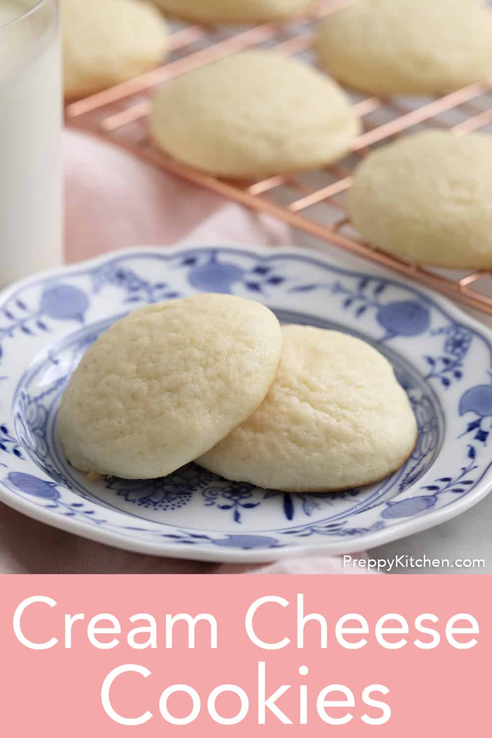 Cream Cheese Cookies - Preppy Kitchen