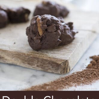 Double Chocolate Chip Cookies - Preppy Kitchen