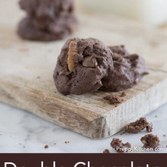 Double Chocolate Chip Cookies - Preppy Kitchen