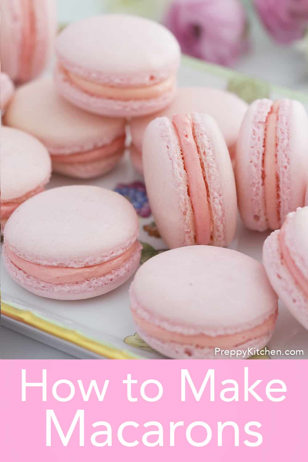 How to Make French Macarons Easy With All Purpose Flour Food Network ...