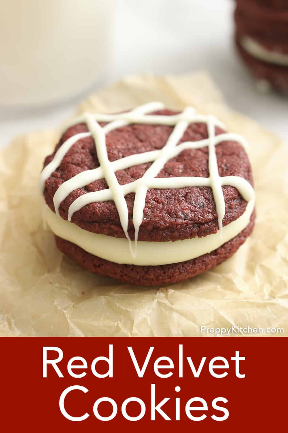 Red Velvet Cookies - Preppy Kitchen