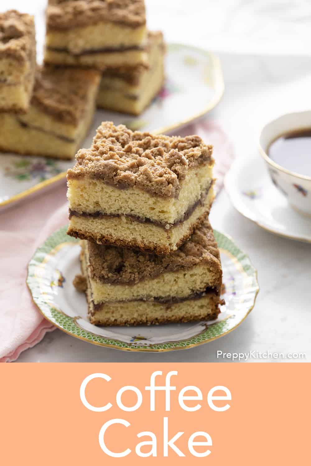 Sour Cream Coffee Cake - Preppy Kitchen