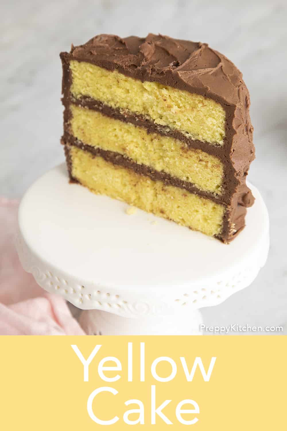 Yellow Cake Recipe - Preppy Kitchen