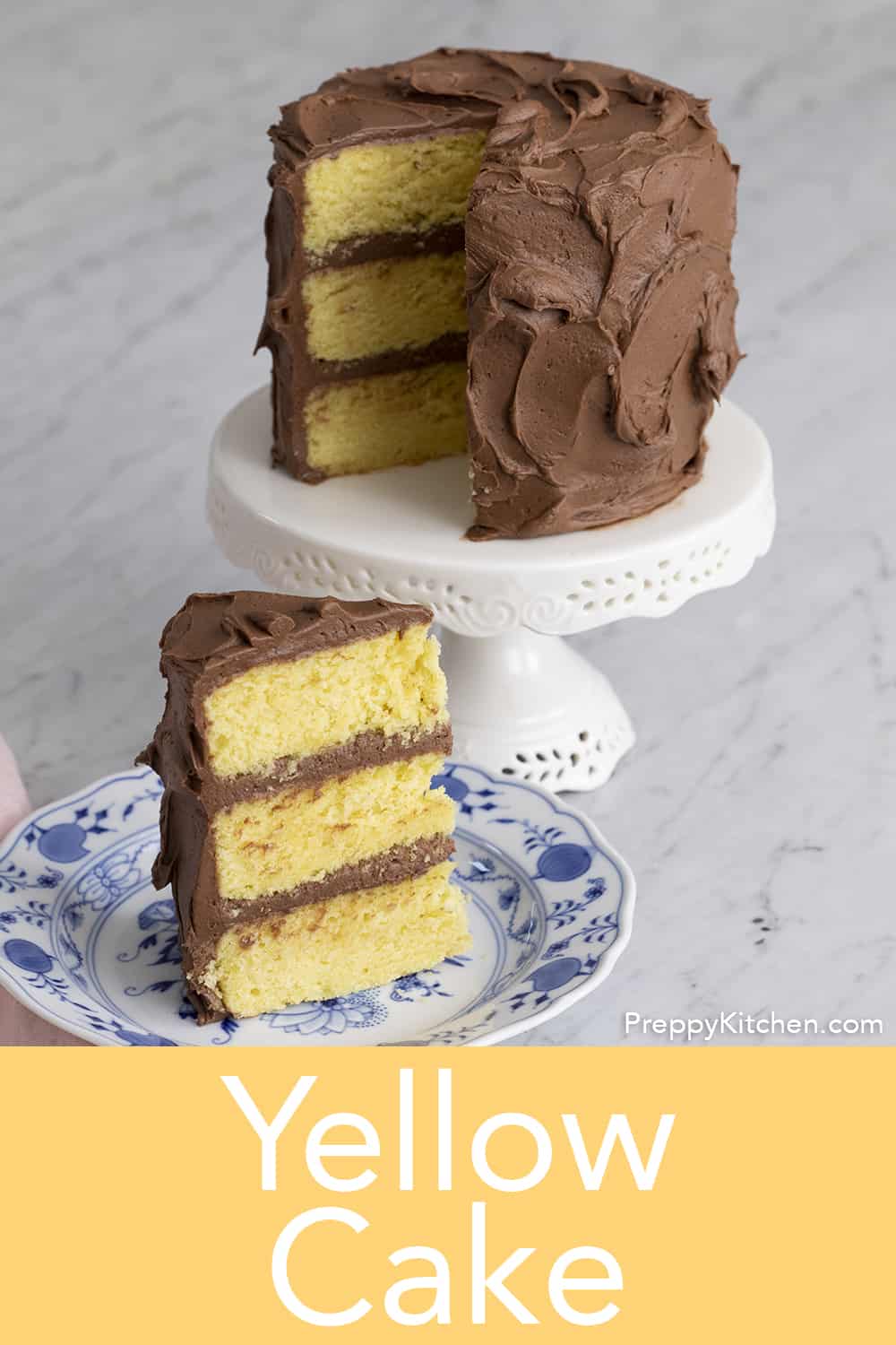Yellow Cake Recipe - Preppy Kitchen