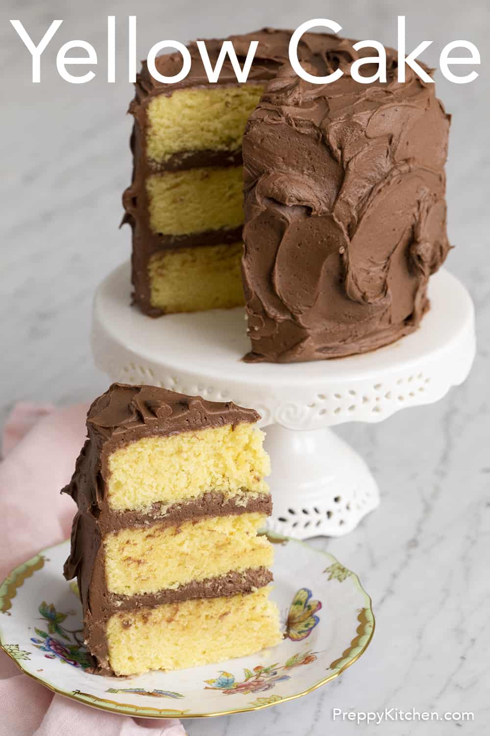 Yellow Cake Recipe - Preppy Kitchen