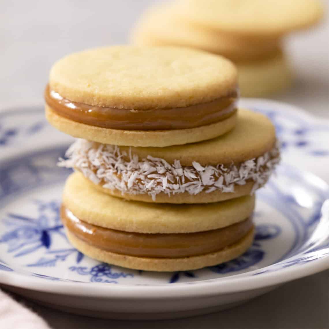 Alfajores (Dulce de Leche Cookies) - Preppy Kitchen