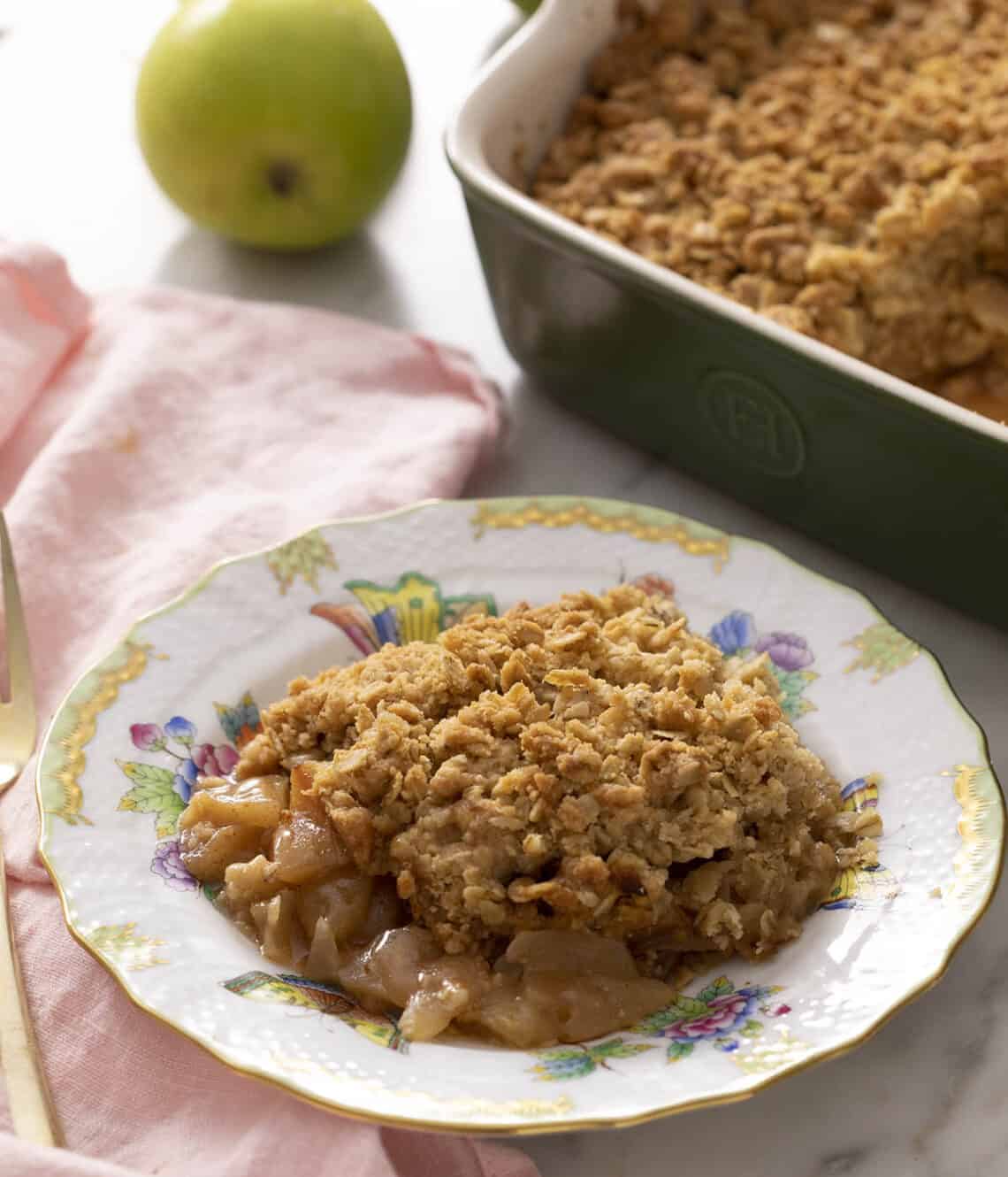 Classic Apple Crisp Recipe - Preppy Kitchen