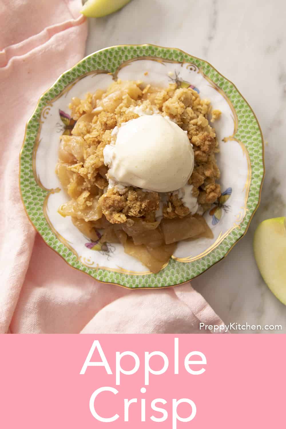 Classic Apple Crisp Recipe - Preppy Kitchen