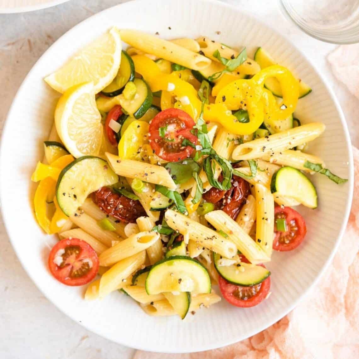 Pasta Primavera - Preppy Kitchen