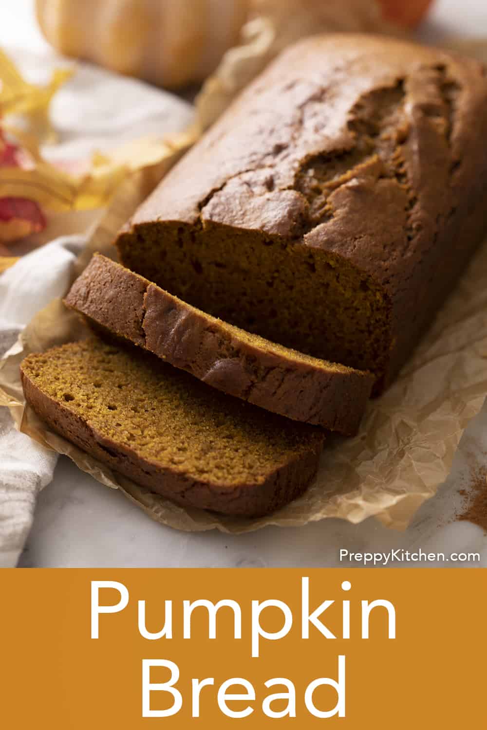 Pumpkin Bread Recipe Preppy Kitchen | The Cake Boutique