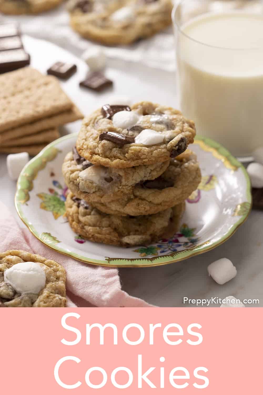 S’mores Cookies - Preppy Kitchen