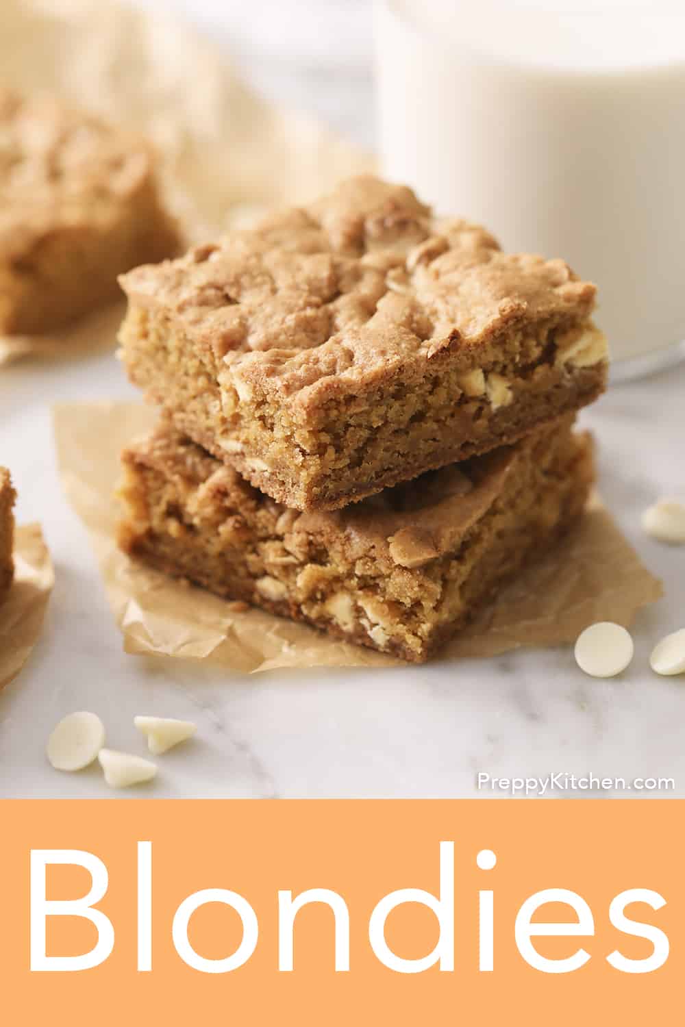 Easy Blondies Recipe - Preppy Kitchen