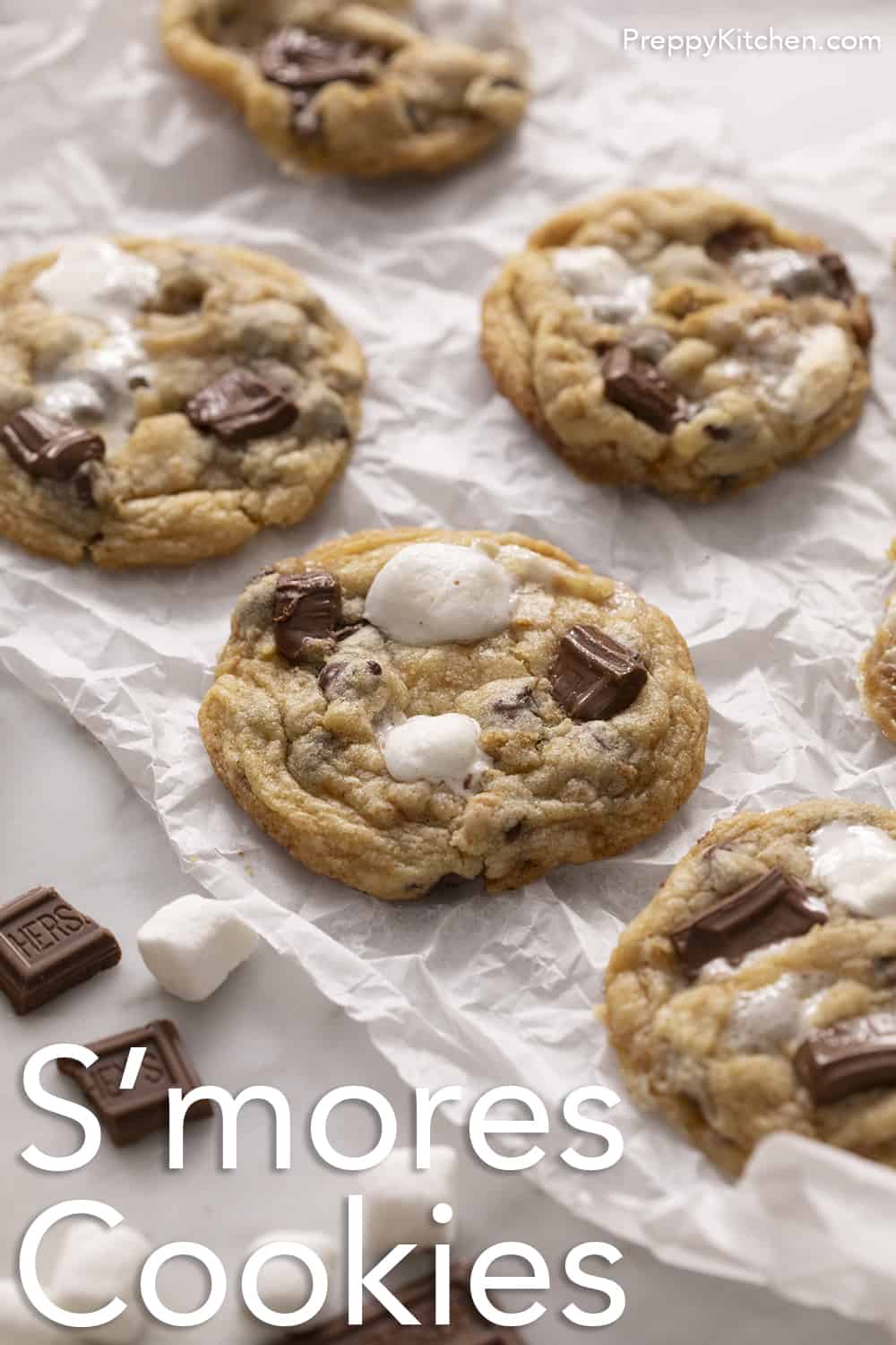 S’mores Cookies - Preppy Kitchen