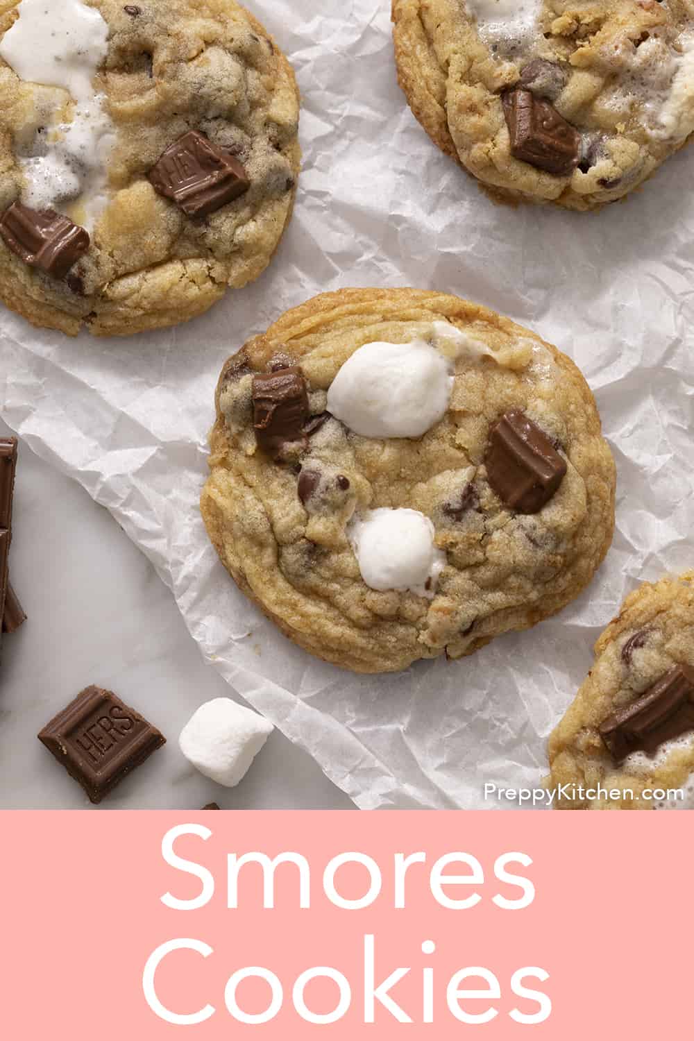 S’mores Cookies - Preppy Kitchen