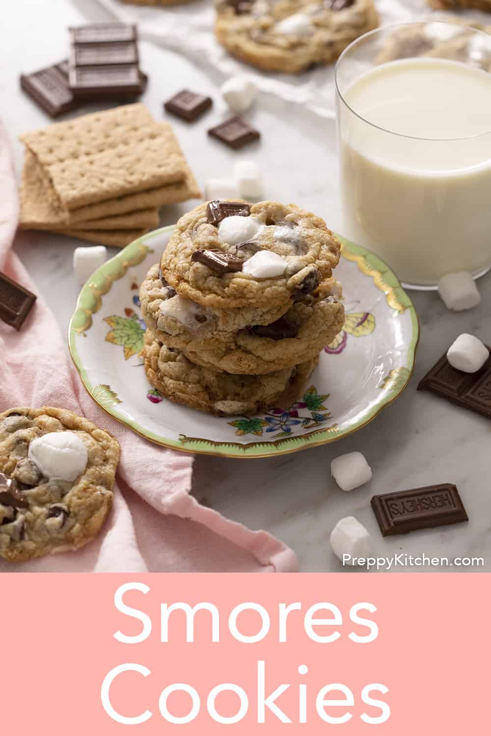 S’mores Cookies - Preppy Kitchen