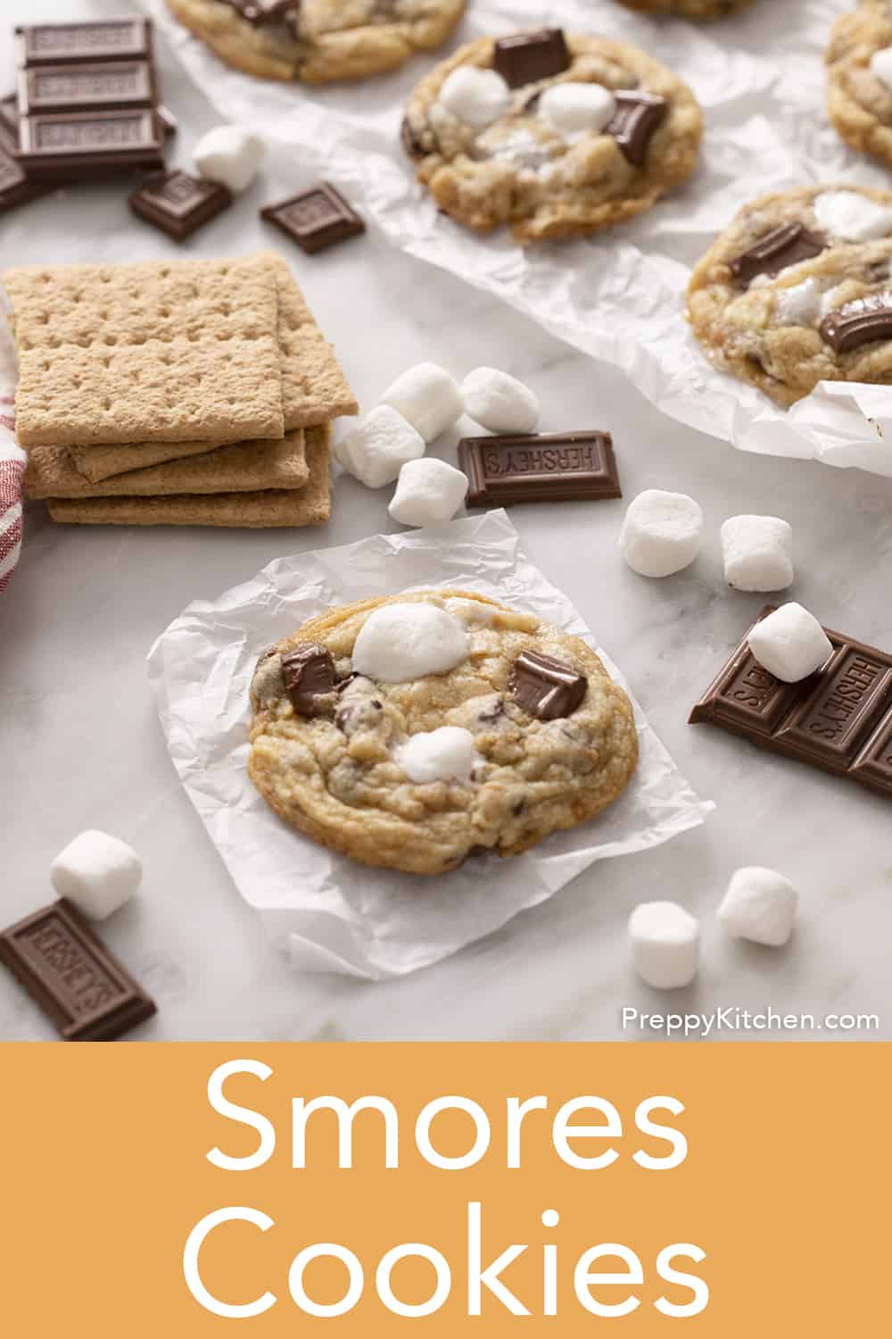 S’mores Cookies - Preppy Kitchen