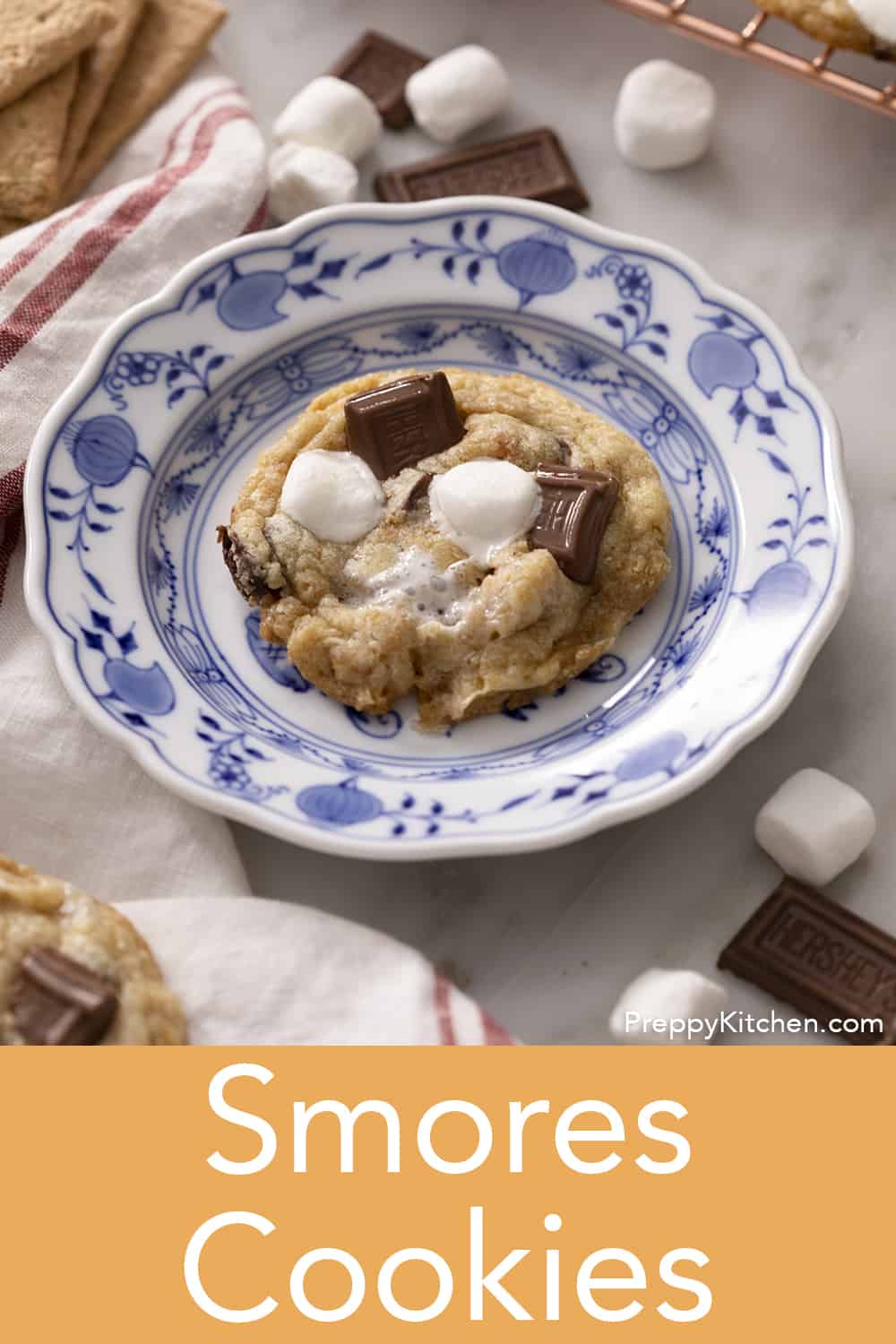 S’mores Cookies - Preppy Kitchen