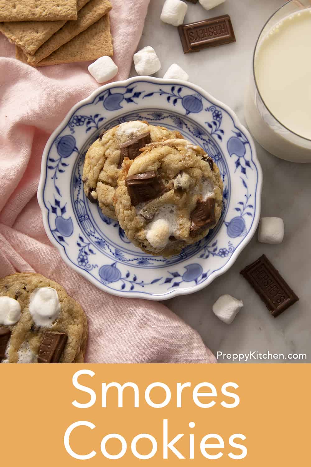 S’mores Cookies - Preppy Kitchen