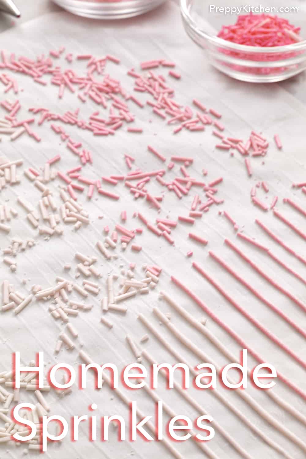 Homemade Sprinkles - Preppy Kitchen